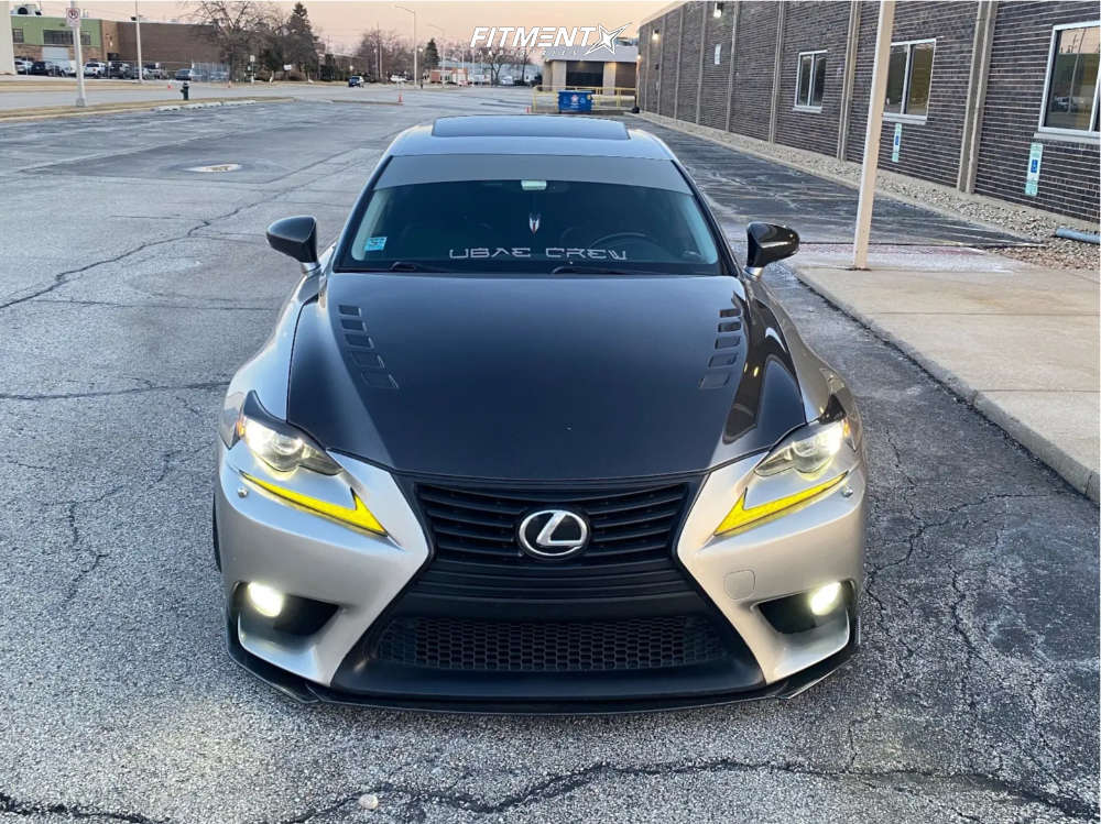 2014 Lexus IS250 Base with 18x9.5 MST Mt01 and Lexani 225x40 on Air ...