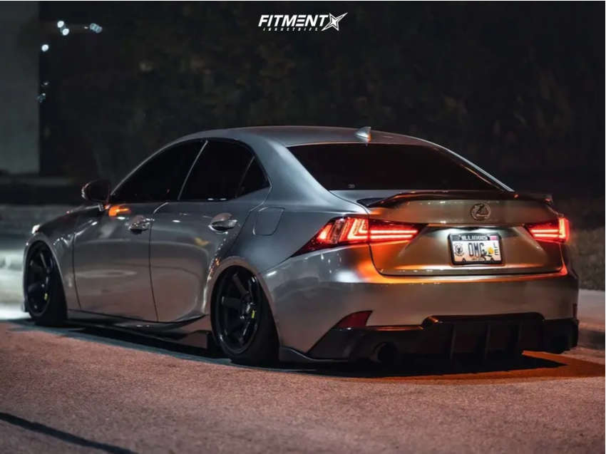 2014 Lexus IS250 Base with 18x9.5 MST Mt01 and Lexani 225x40 on Air ...