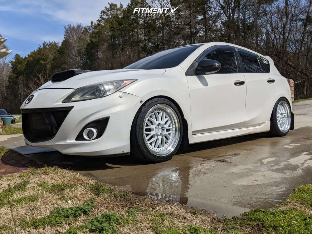 2013 Mazda 3 Mazdaspeed with 18x8.5 ESR Sr01 and Ironman 225x40 on ...