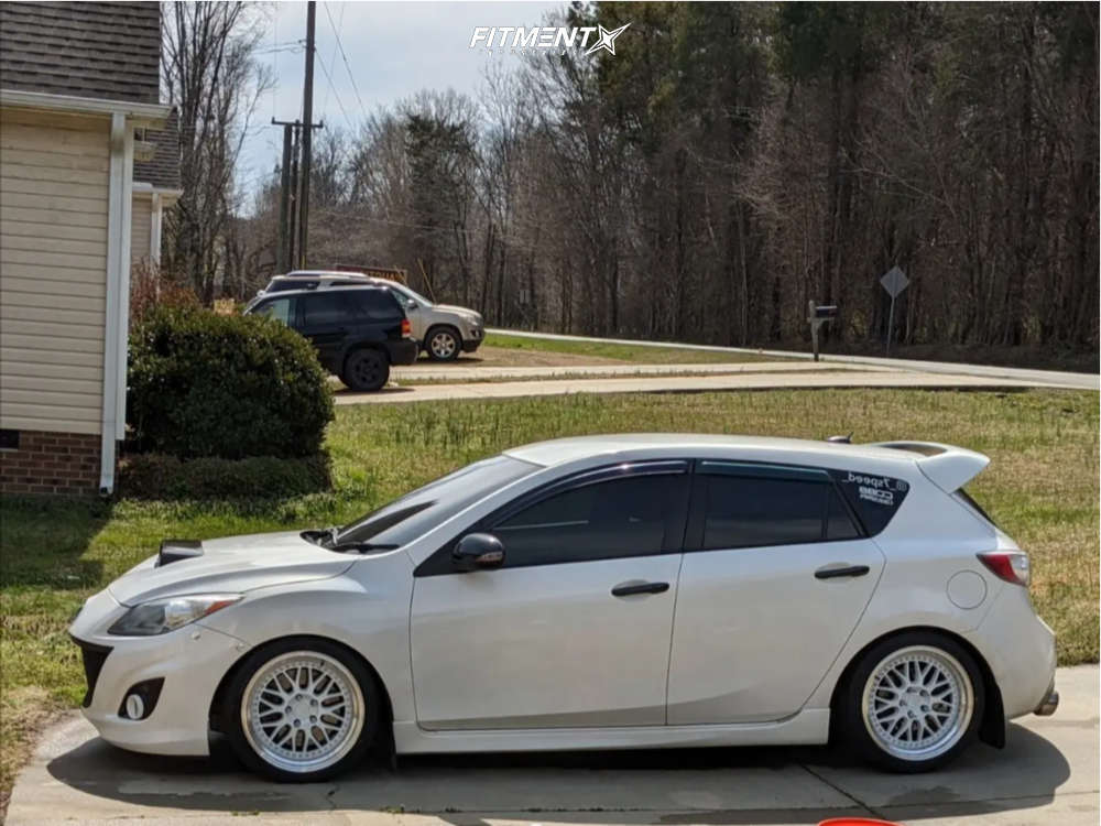 2013 Mazda 3 Mazdaspeed with 18x8.5 ESR Sr01 and Ironman 225x40 on ...