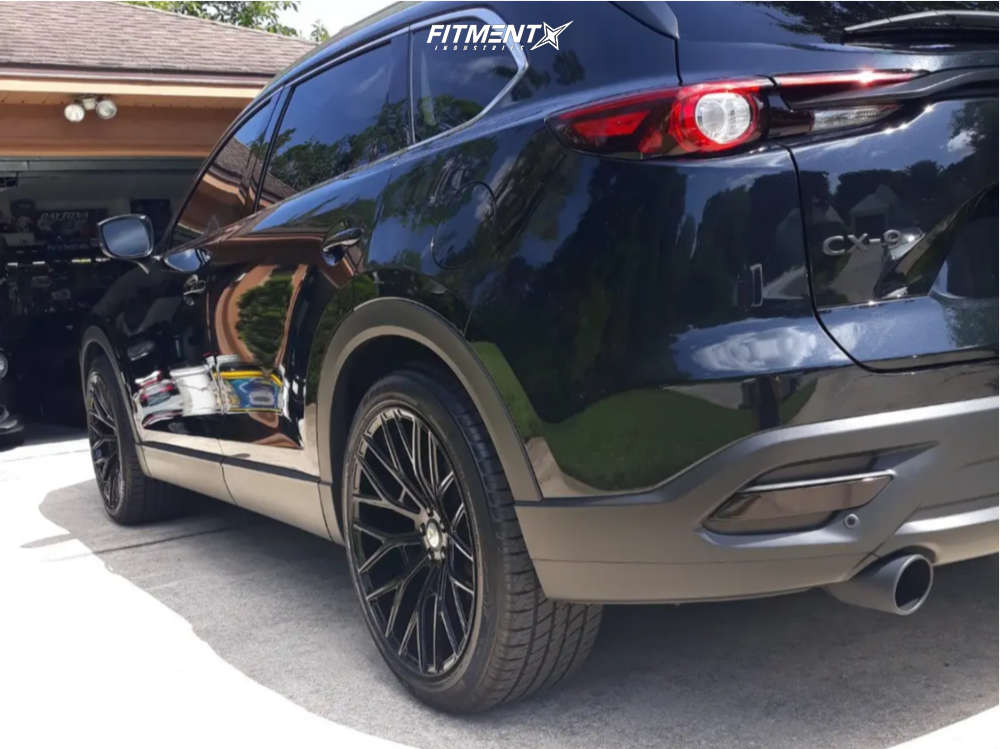 2021 Mazda CX-9 Touring with 22x10.5 Asanti Black ABL-21 and Radar ...