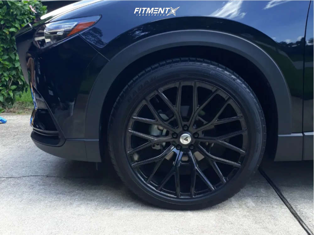 2021 Mazda CX-9 Touring with 22x10.5 Asanti Black ABL-21 and Radar ...