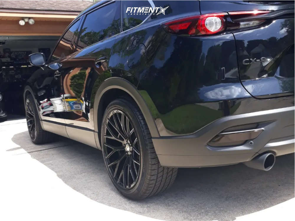2021 Mazda CX-9 Touring with 22x10.5 Asanti Black ABL-21 and Radar ...