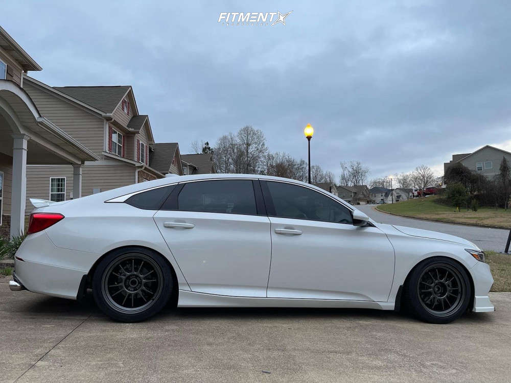 2020 Honda Accord Sport with 18x9.5 Konig Hypergram and Dunlop 255x40 on Coilovers | 2152579 ...