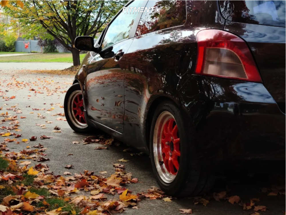 2008 Toyota Yaris Base with 15x7 Rota GT3 and BFGoodrich 205x50 on ...