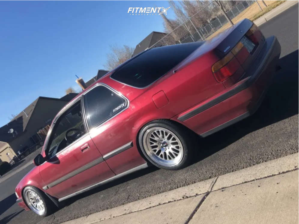 1991 Honda Accord LX with 16x8 XXR 531 and Uniroyal 195x50 on Coilovers ...