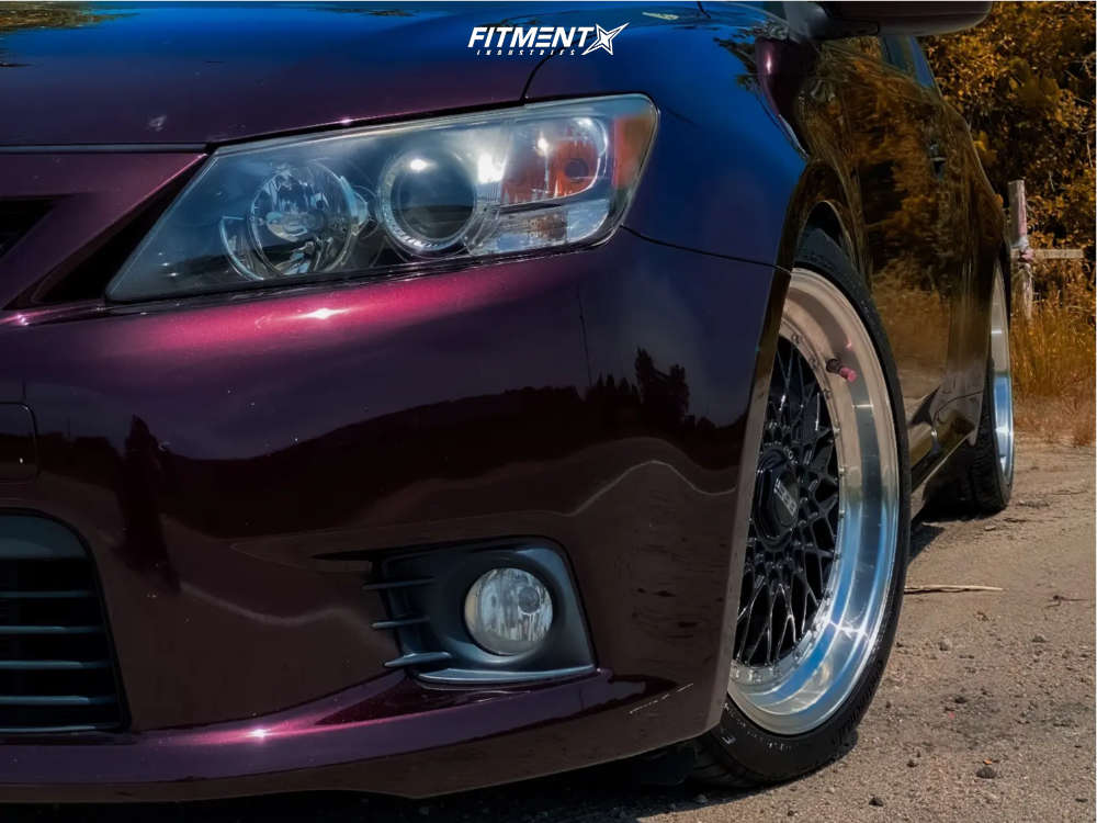 2012 Scion TC Base with 18x9.5 BBS Rs and Continental 225x35 on Coilovers | 2153159 | Fitment ...