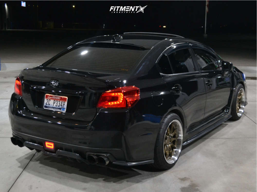 2018 Subaru WRX Premium with 18x9.5 Aodhan Ds07 and Firestone 245x40 on ...