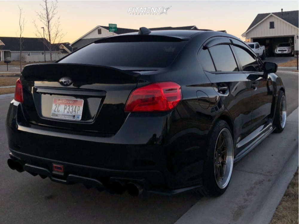 2018 Subaru WRX Premium with 18x9.5 Aodhan Ds07 and Firestone 245x40 on ...