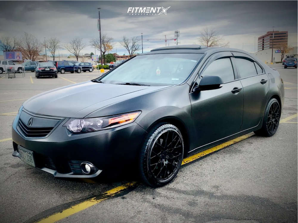 2014 Acura TSX Base with 18x8.5 TSW Sebring and Goodyear 235x40 on ...