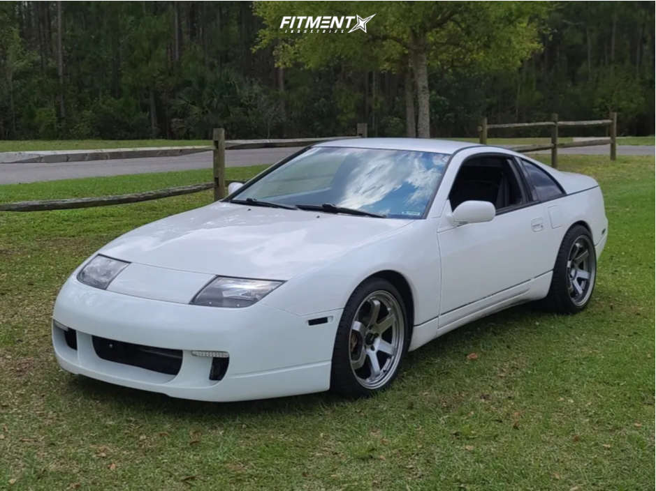 1990 Nissan 300ZX Base with 18x9.5 AVID1 AV6 and Continental 275x35 on ...