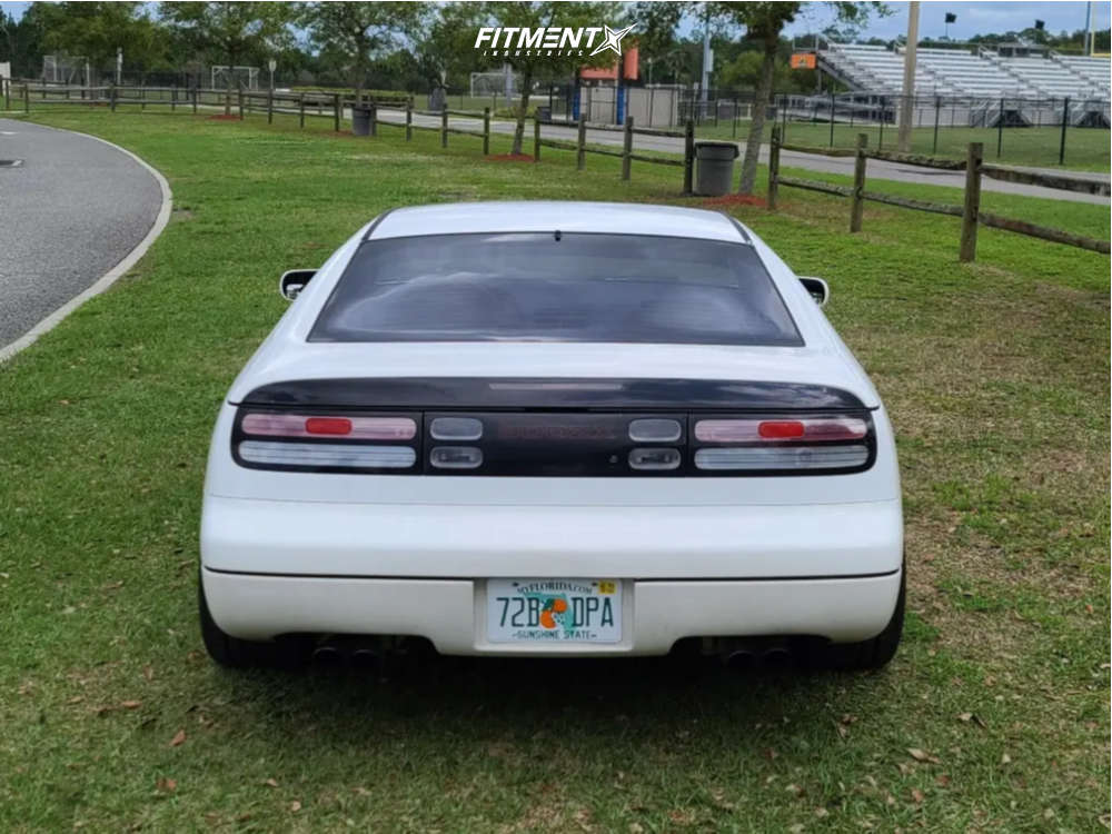 1990 Nissan 300ZX Base with 18x9.5 AVID1 AV6 and Continental 275x35 on ...