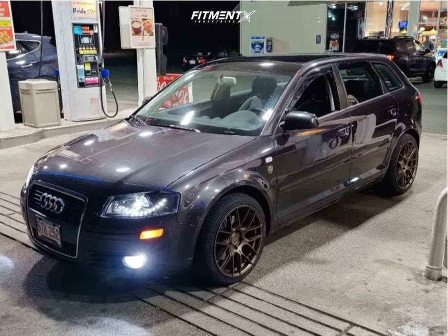 2008 Audi A3 Base with 18x8.5 Aodhan Ah-x and Toyo Tires 225x40 on ...