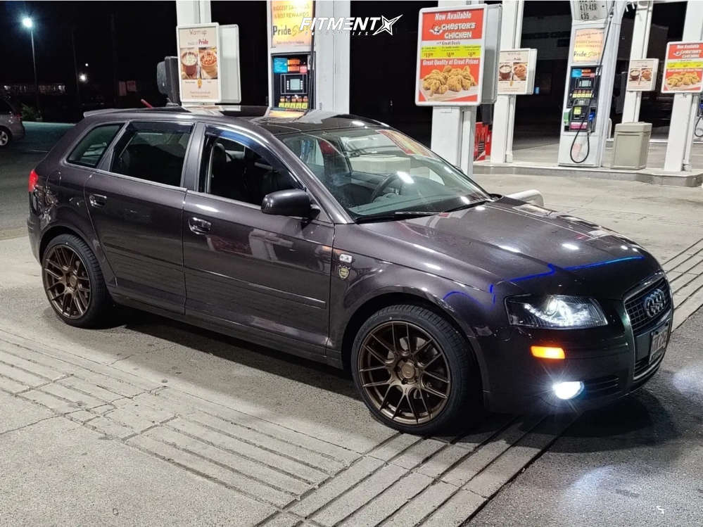 2008 Audi A3 Base with 18x8.5 Aodhan Ah-x and Toyo Tires 225x40 on ...