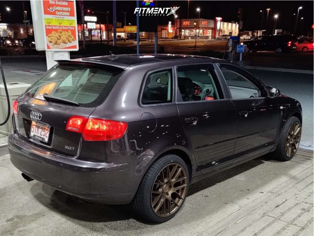 2008 Audi A3 Base with 18x8.5 Aodhan Ah-x and Toyo Tires 225x40 on ...