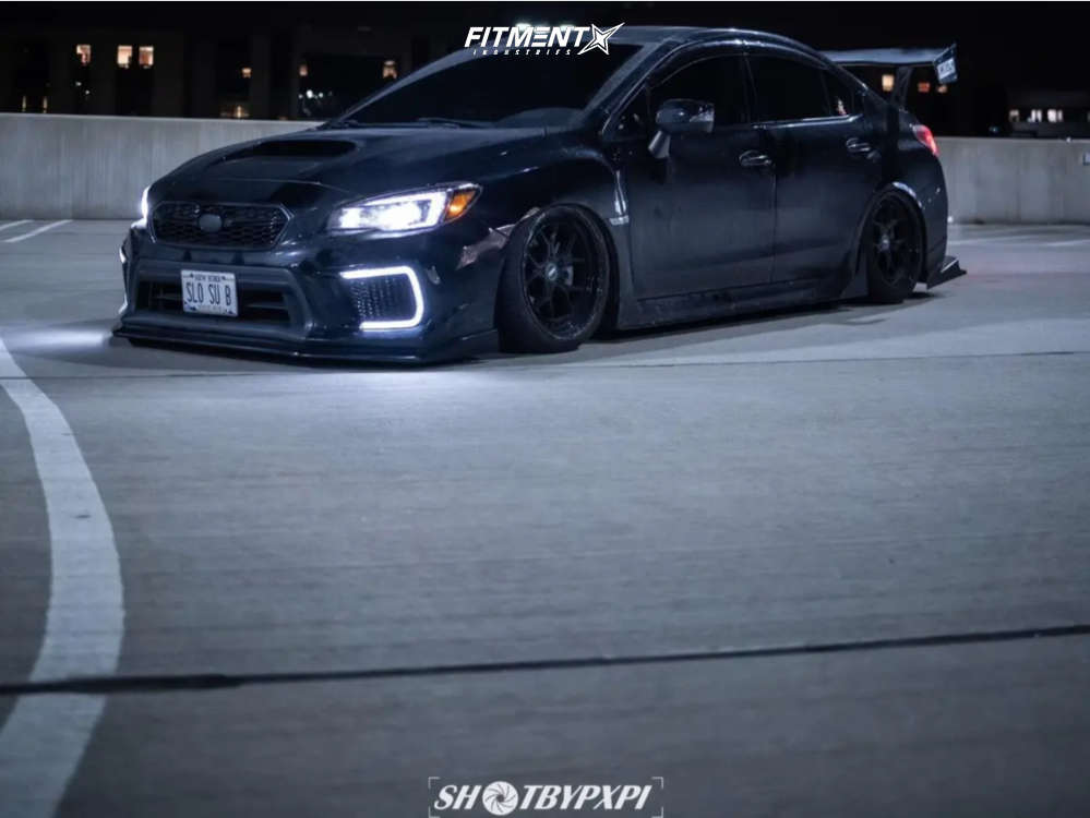 2018 Subaru WRX Limited with 18x9.5 ESR Cs2 and Continental 255x35 on ...