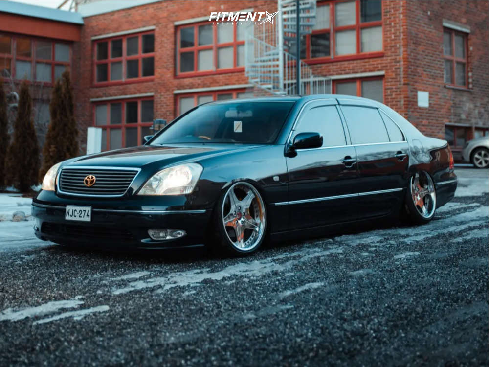 2001 Lexus LS430 Base with 19x9 Leon Hardiritt Ordens and Triangle ...