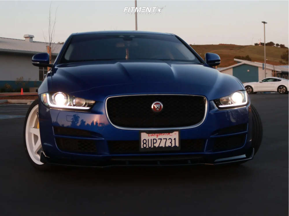 2017 Jaguar XE Premium with 19x8.5 ESR Sr07 and Yokohama 255x35 on ...