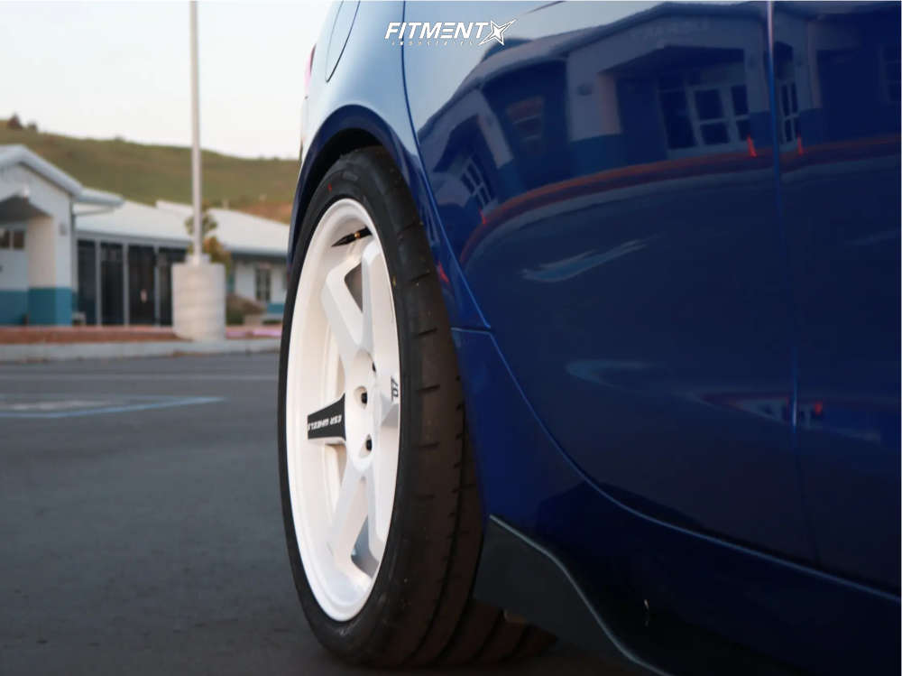 2017 Jaguar XE Premium with 19x8.5 ESR Sr07 and Yokohama 255x35 on ...