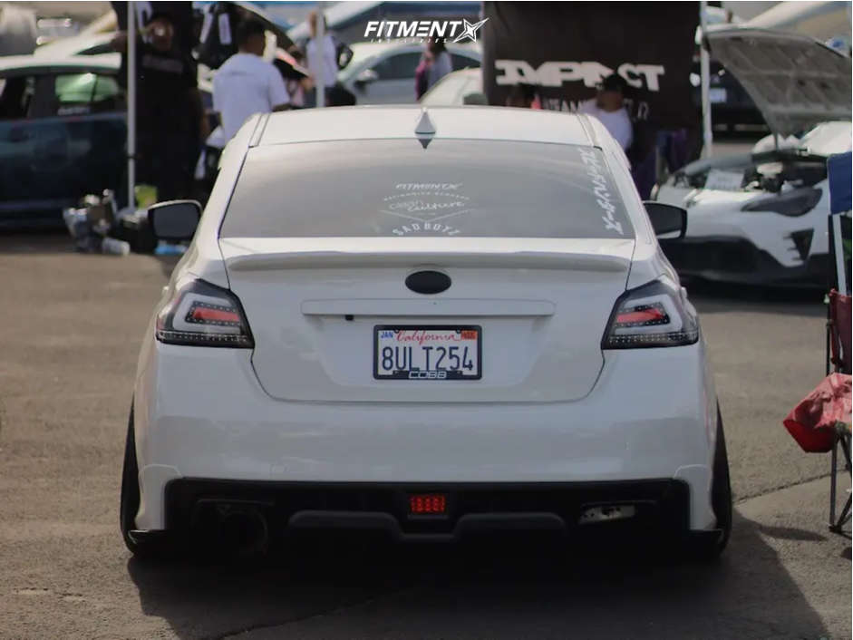 2020 Subaru WRX Premium with 18x9.5 ESR Cs8 and Hankook 225x40 on ...