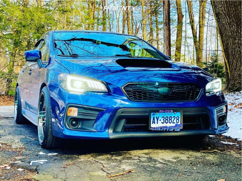2018 Subaru WRX Base with 19x9.5 Option Lab S718 and Continental 245x35 ...
