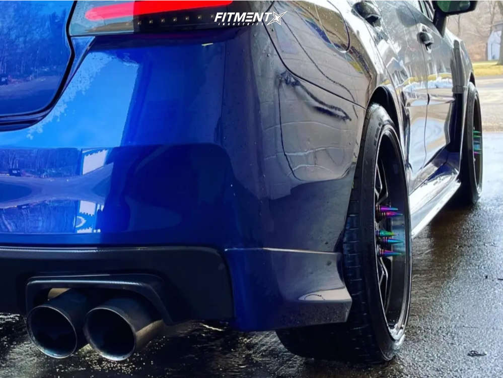 2018 Subaru WRX Base with 19x9.5 Option Lab S718 and Continental 245x35 ...