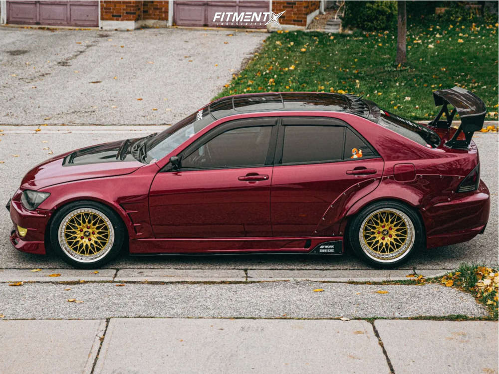 2002 Lexus IS300 Base with 18x10 Work VS-XV and Falken 275x35 on ...