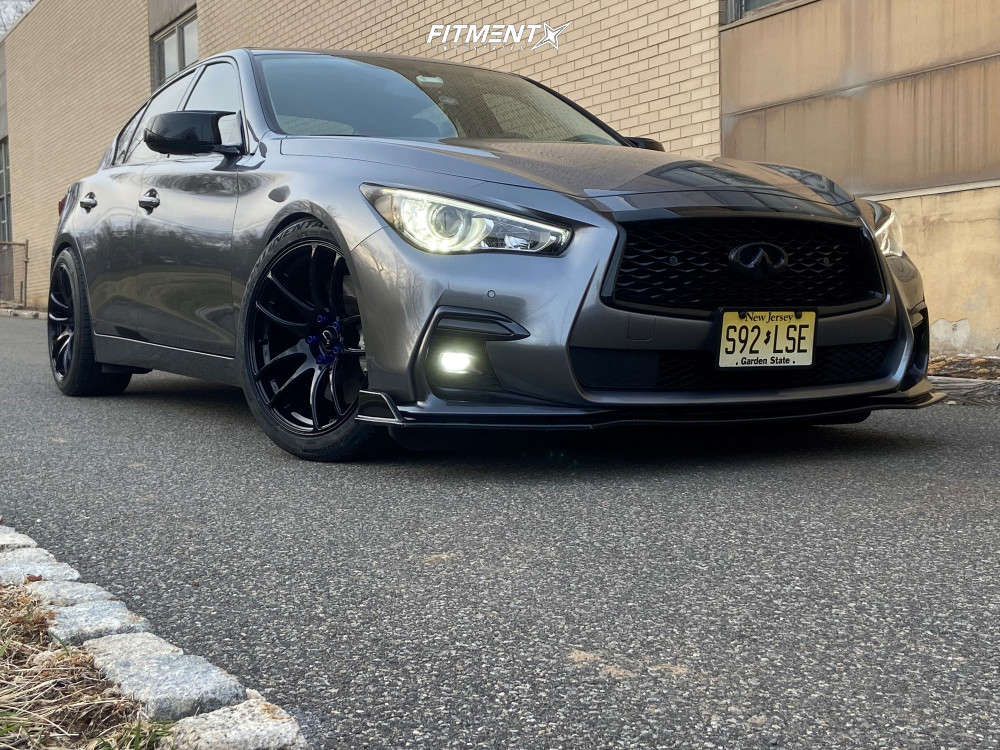 2019 INFINITI Q50 Sport with 19x9.5 Vors Tr4 and Continental 255x40 on ...
