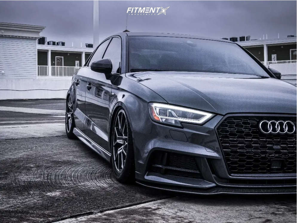 2020 Audi A3 Quattro Premium Plus with 18x8.5 Neuspeed Rse10 and ...