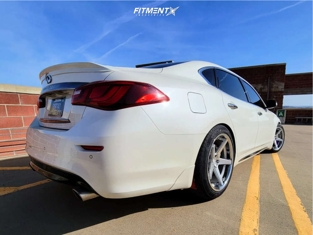 2017 INFINITI Q70L 3.7 with 20x10.5 Ferrada FR3 and Vercelli 275x40 on Coilovers | 2158057 ...
