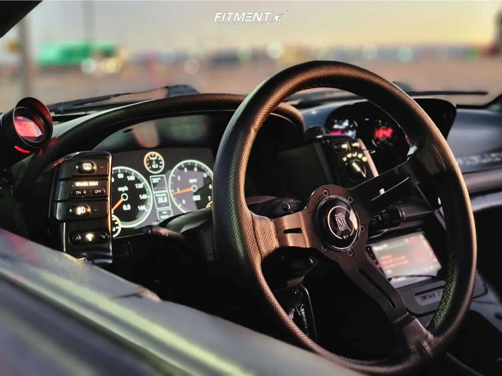 1990 Nissan 300ZX Base with 17x9 MST Mt07 and Mickey Thompson 255x40 on ...