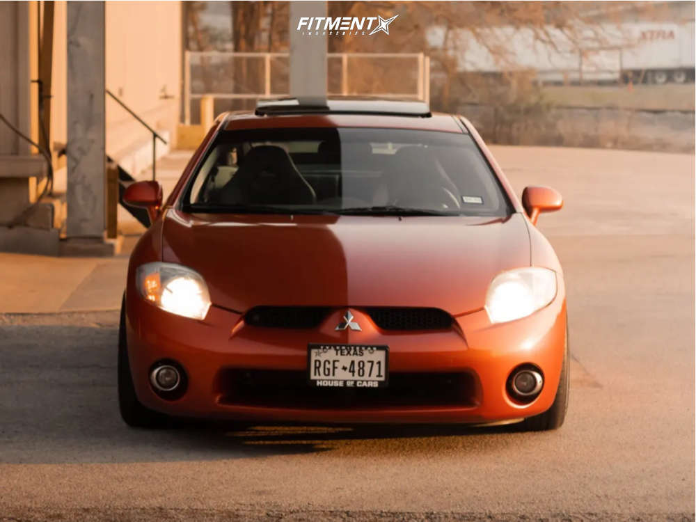 2006 Mitsubishi Eclipse GT with 18x9.5 Kansei Astro and Goodyear 235x45 ...