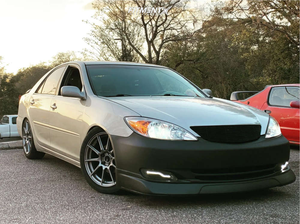 2002 Toyota Camry LE with 18x8 Enkei Ts10 and Firestone 235x45 on ...