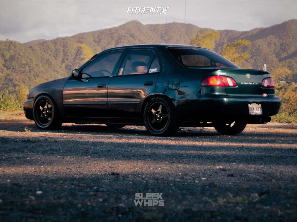1999 Toyota Corolla VE with 15x6.5 MST Mt29 and Falken 205x50 on ...