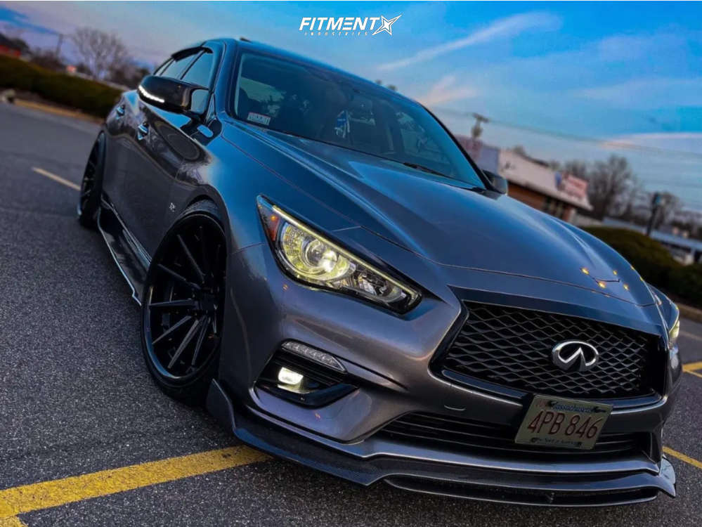 2018 INFINITI Q50 Luxe with 20x10.5 Ferrada FR4 and Kenda 255x35 on ...