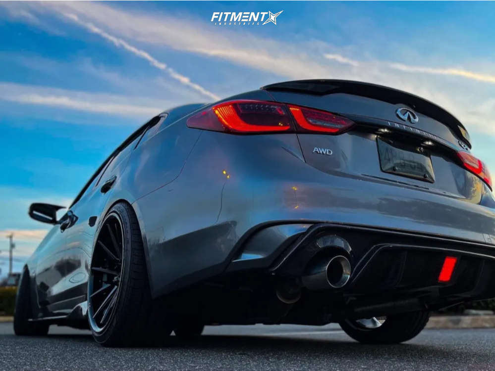 2018 INFINITI Q50 Luxe with 20x10.5 Ferrada FR4 and Kenda 255x35 on ...