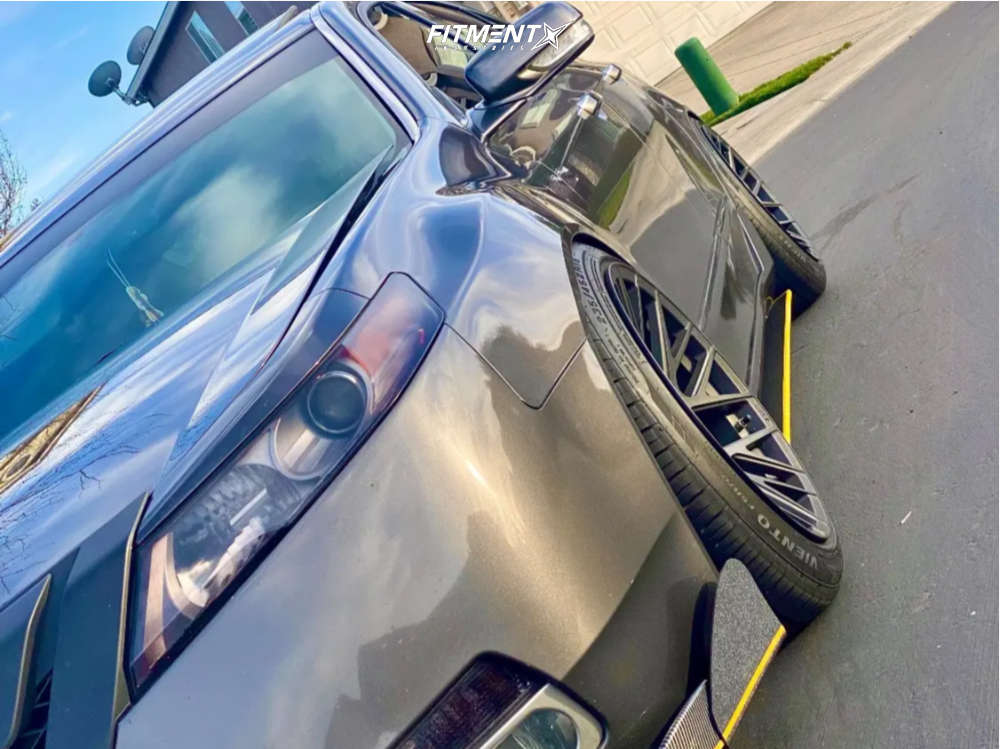 2009 Acura TL SH-AWD with 18x10.5 ESR Rf11 and Fortune 235x45 on ...
