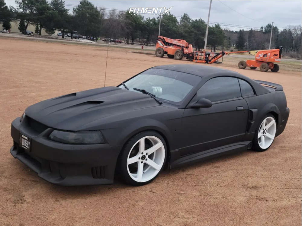 2001 Ford Mustang Base with 20x9.5 JNC Jnc026 and Ohtsu 245x35 on ...