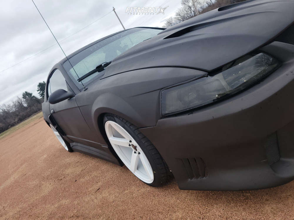 2001 Ford Mustang Base with 20x9.5 JNC Jnc026 and Ohtsu 245x35 on ...