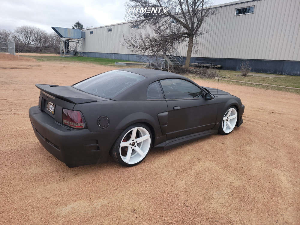 2001 Ford Mustang Base with 20x9.5 JNC Jnc026 and Ohtsu 245x35 on ...