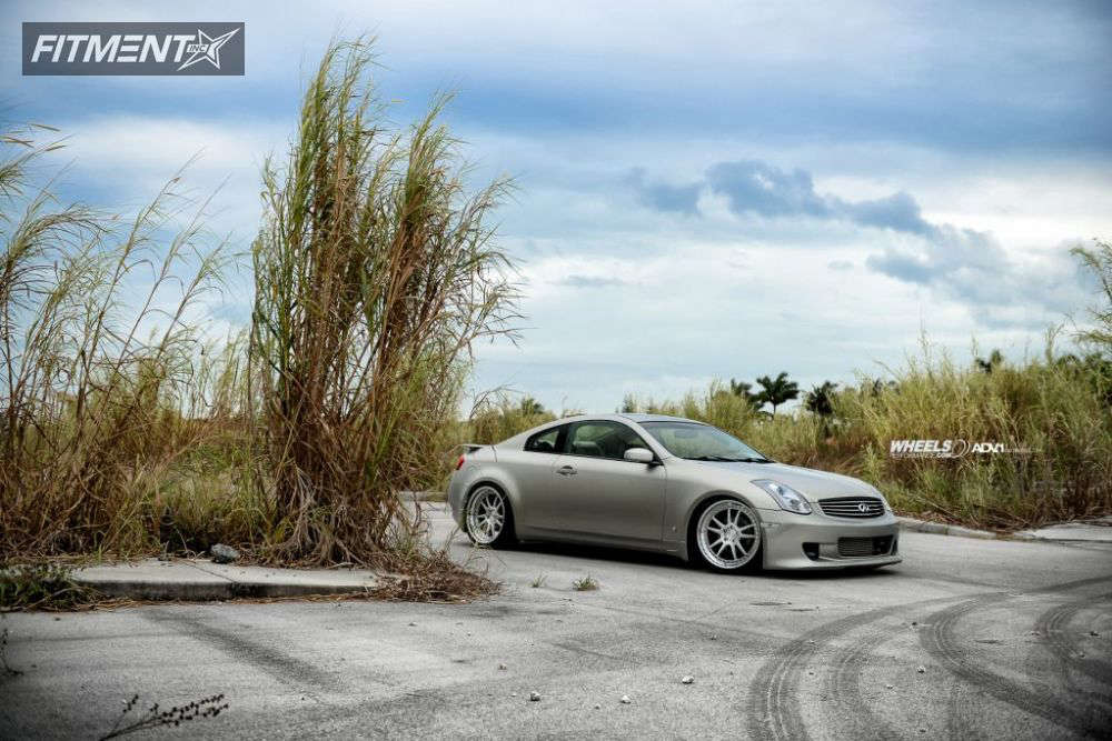 2004 INFINITI G35 Rwd 2dr Coupe w/Leather (3.5L 6cyl 5A) with 20x9.5 ...
