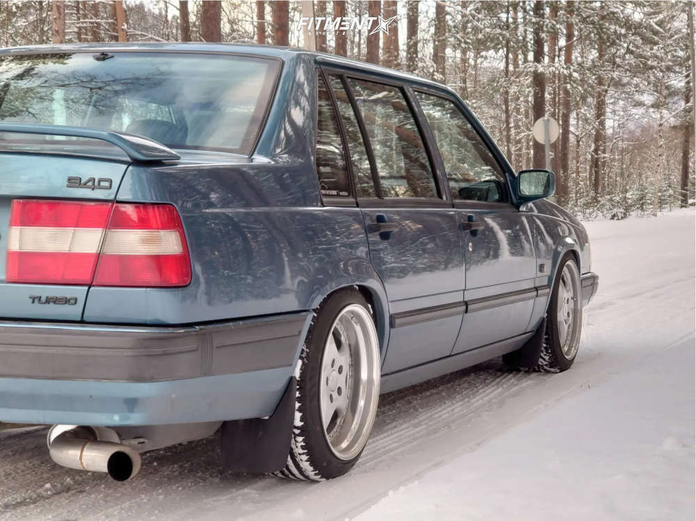 1998 Volvo 945 Turbo Base with 17x8.5 RH Zw1 and Nankang 205x45 on ...