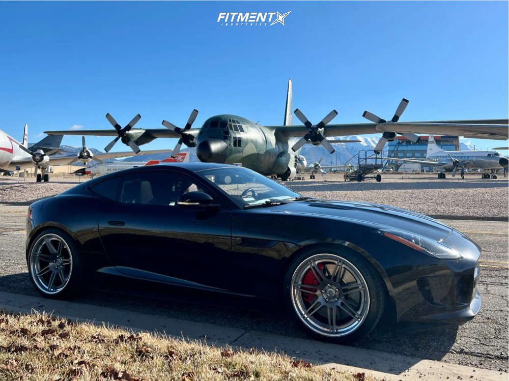 2015 Jaguar F-Type R with 20x9.5 HRE RS101 and Falken 255x35 on ...