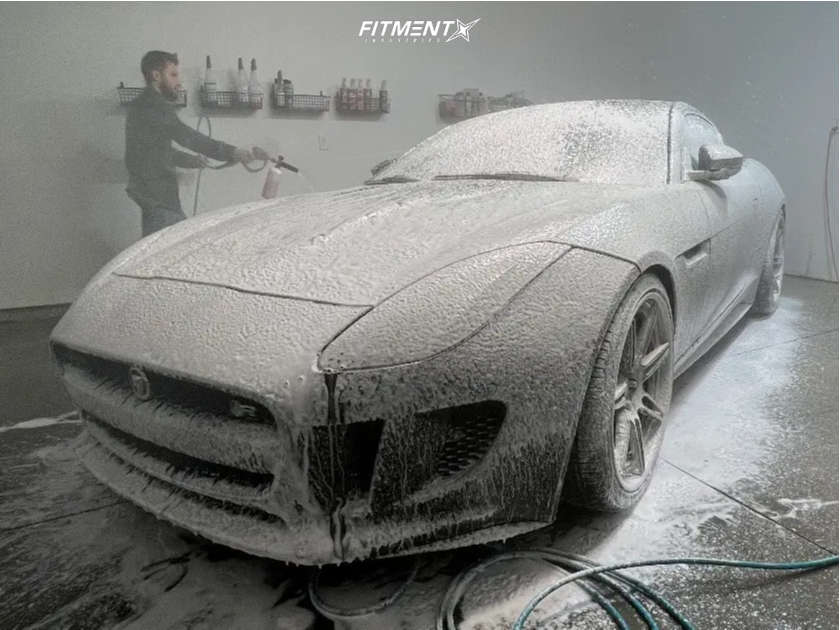 2015 Jaguar F-Type R with 20x9.5 HRE RS101 and Falken 255x35 on ...