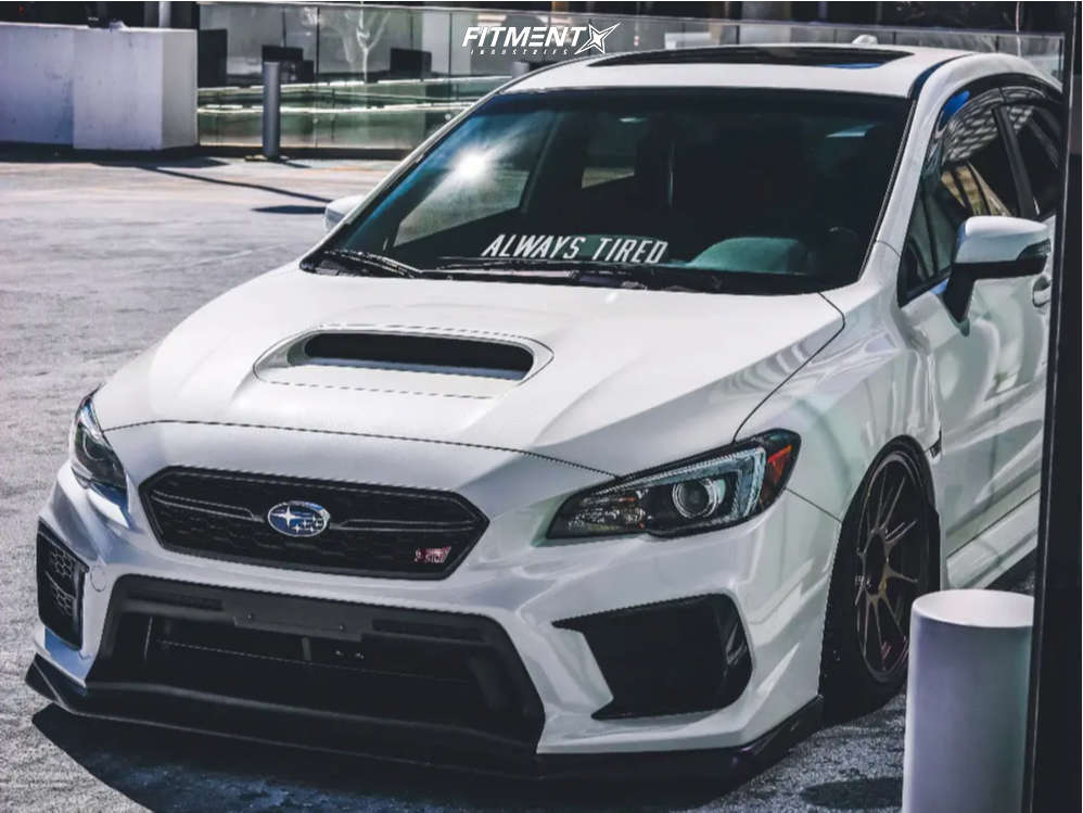2021 Subaru WRX STI Limited with 18x9.5 Rota Strike and Michelin 245x35 ...