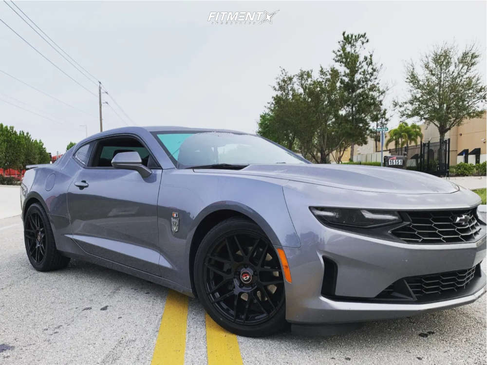 2020 Chevrolet Camaro LS with 19x8.5 Curva C300 and Ohtsu 255x40 on ...
