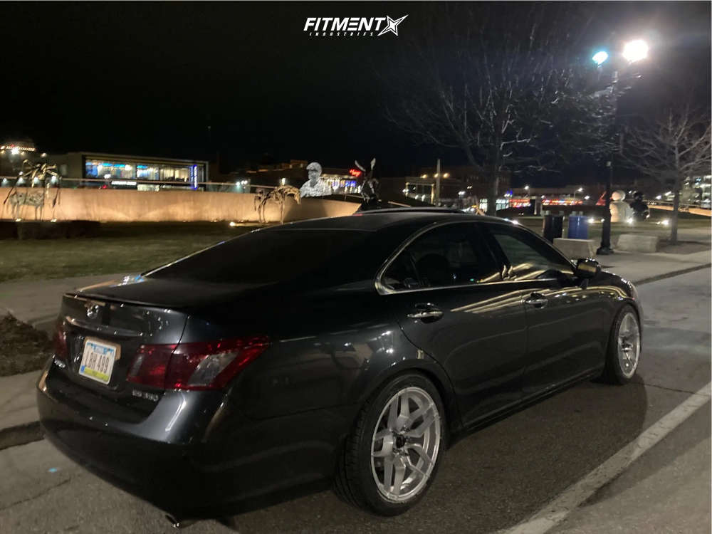 2008 Lexus ES350 Base with 18x9.5 Vors Lp1 and Firestone 245x45 on ...
