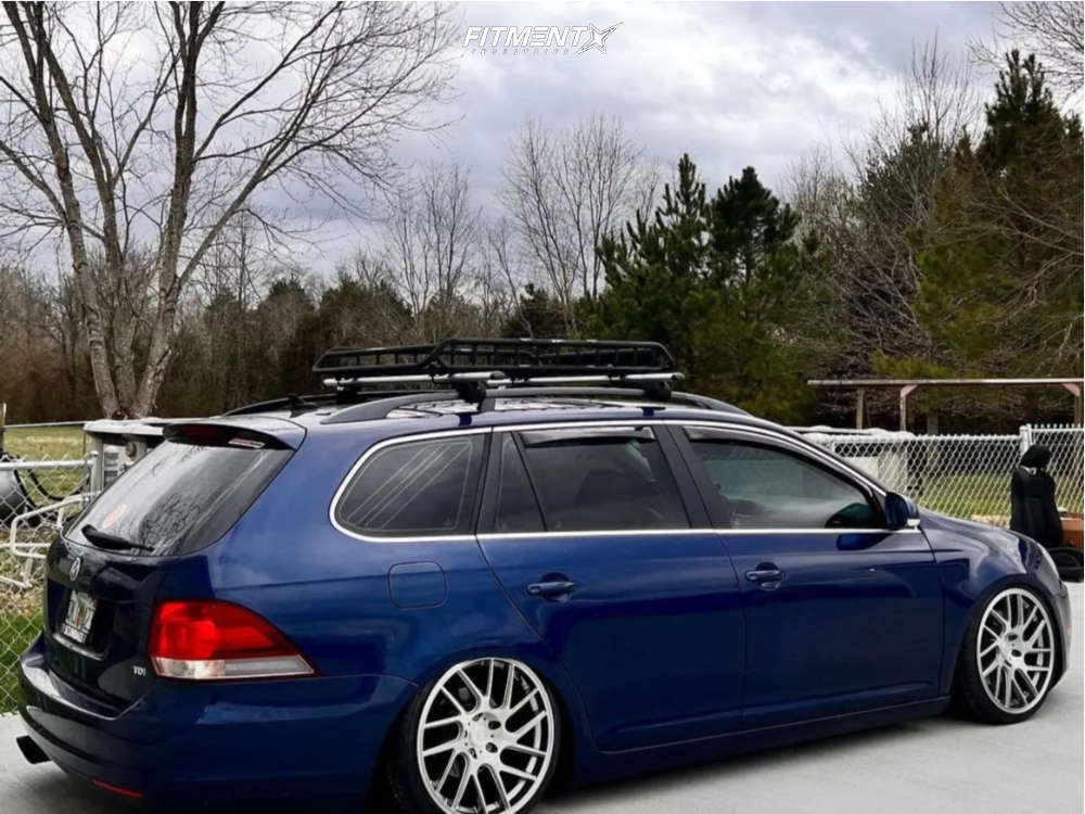 2011 Volkswagen Jetta TDI with 18x8.5 Anovia Elder and Kumho 215x35 on ...