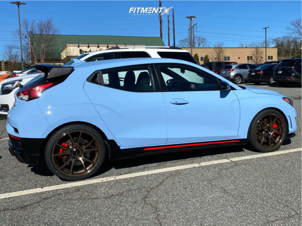 2020 Hyundai Veloster N Base with 19x8.5 Konig Freeform and Nitto ...