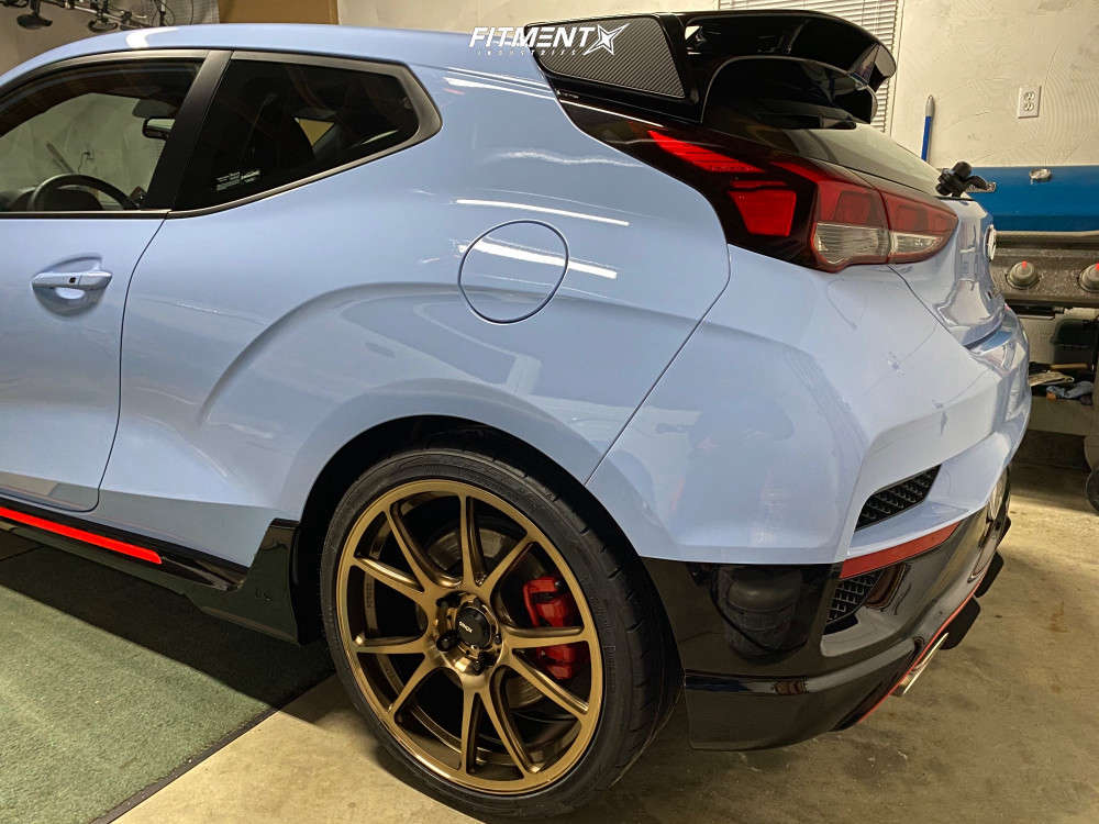 2020 Hyundai Veloster N Base with 19x8.5 Konig Freeform and Nitto ...